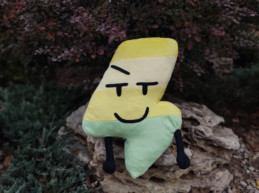 Custom Plush Toy Inspired by Lightning From Inanimate Insanity, Toy ...