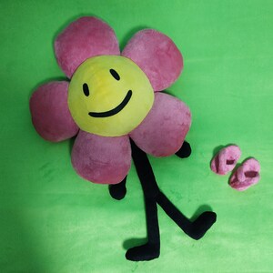 Custom Plush Toy Inspired by Flower From Inanimate Insanity, Toy Made ...