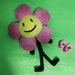 Custom Plush Toy Inspired by Flower From Inanimate Insanity, Toy Made ...