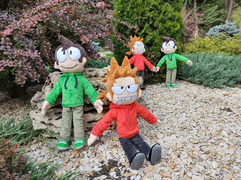 Custom Plush Edd From Eddsworld Inspired Mage to 40 Cm - Etsy
