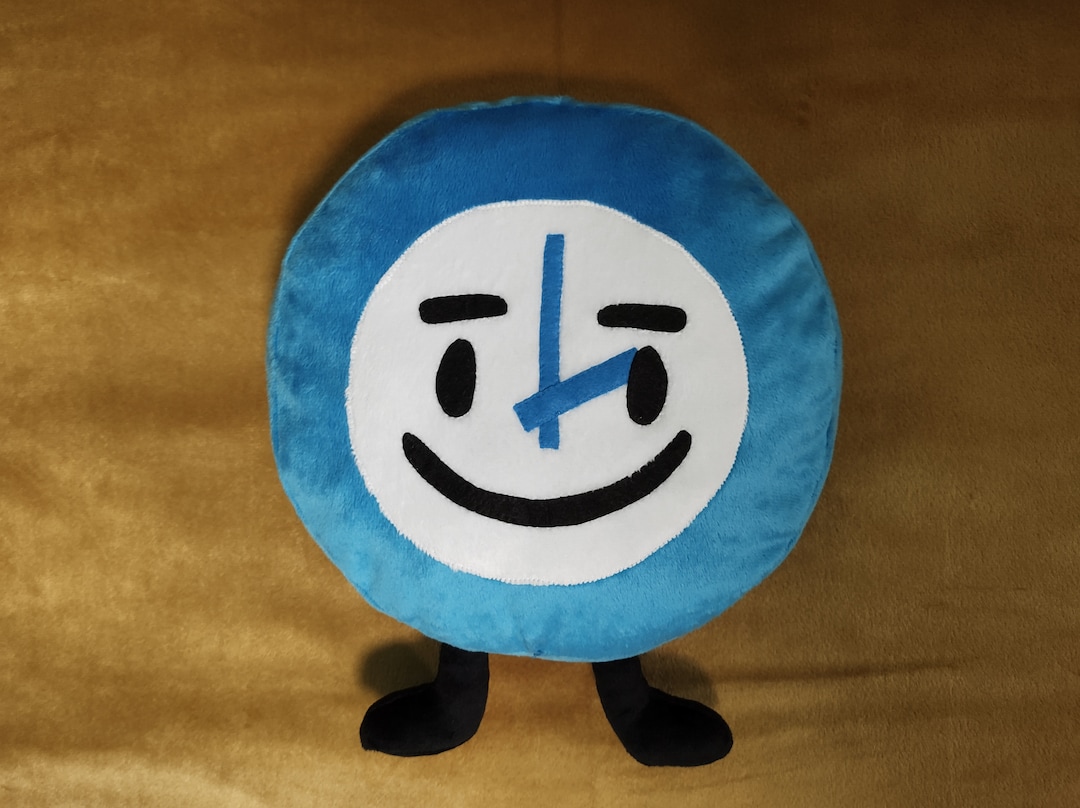 Custom Plush Toy Inspired by Clock From Inanimate Insanity, Toy Made ...