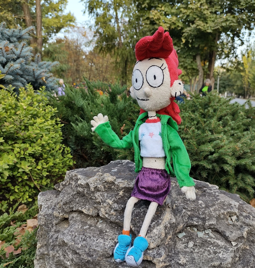 Custom Plush Frankie Foster, Toy Made From Drawing, Commissioned Plush ...
