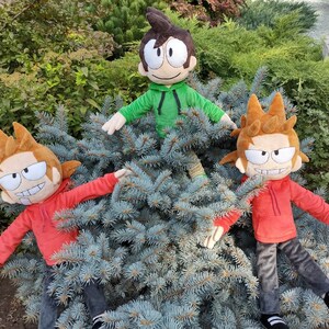 Custom Plush Tord Eddsworld Inspired Made to Order 40 Cm - Etsy