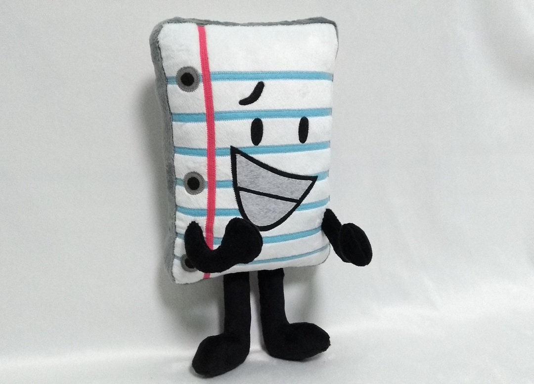 Custom Plush Toy Inspired by Paper From Inanimate Insanity, Toy Made ...
