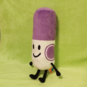 Custom Plush Toy Inspired by Marker From Inanimate Insanity, Toy Made ...