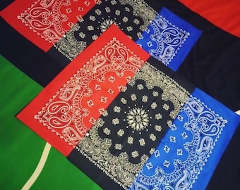 Bloods and Crips United Melanian Scarf - Etsy