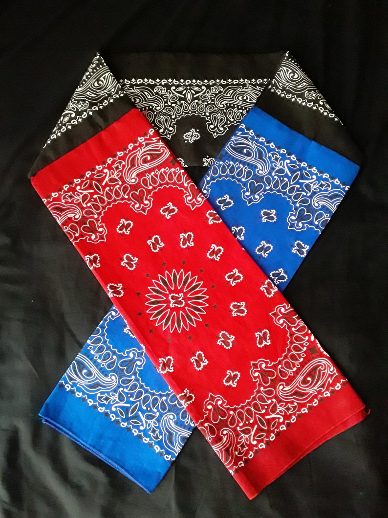 Bloods and Crips United Melanian Scarf - Etsy