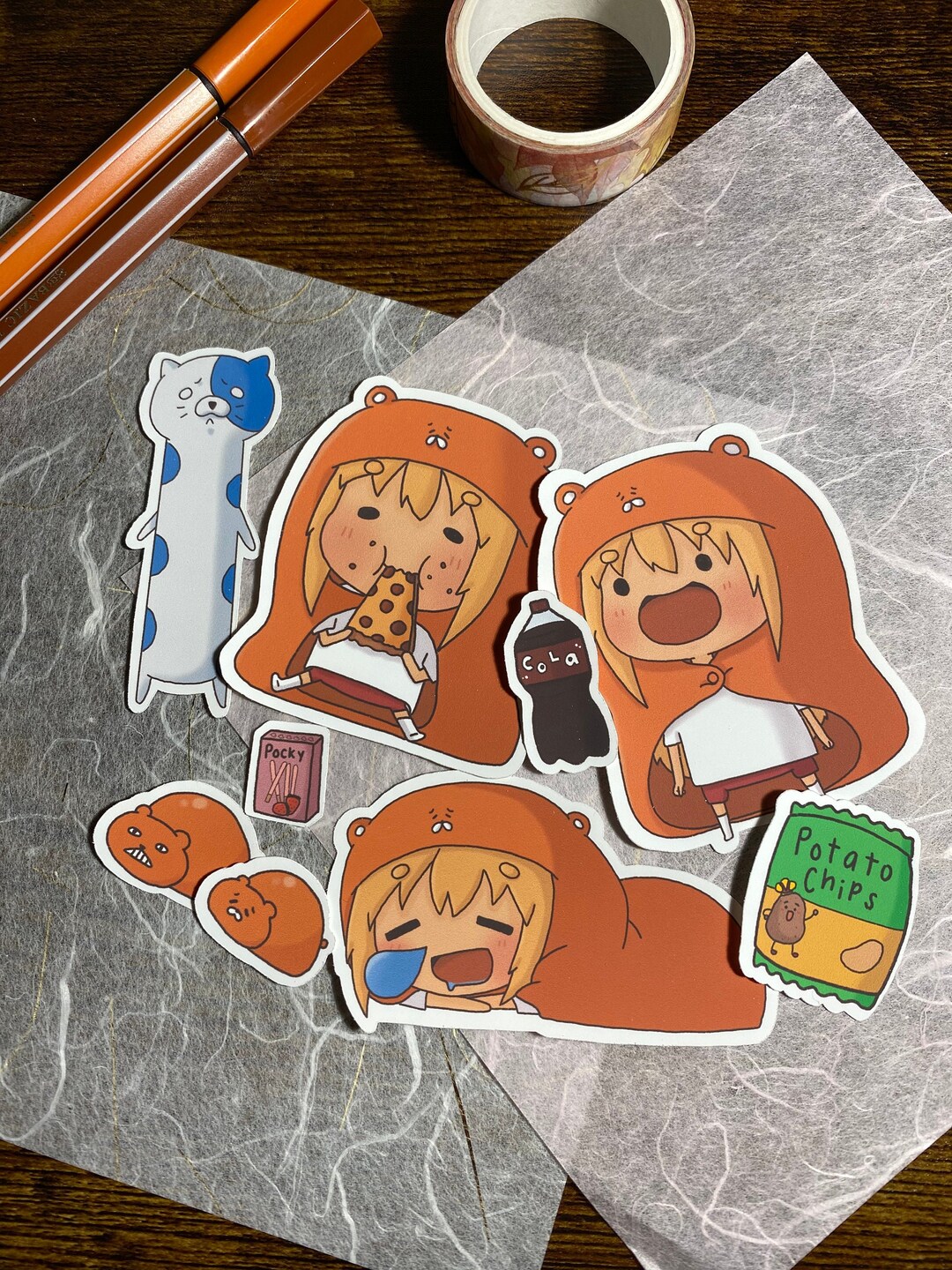 Himouto! Umaru Chan Stickers - Etsy