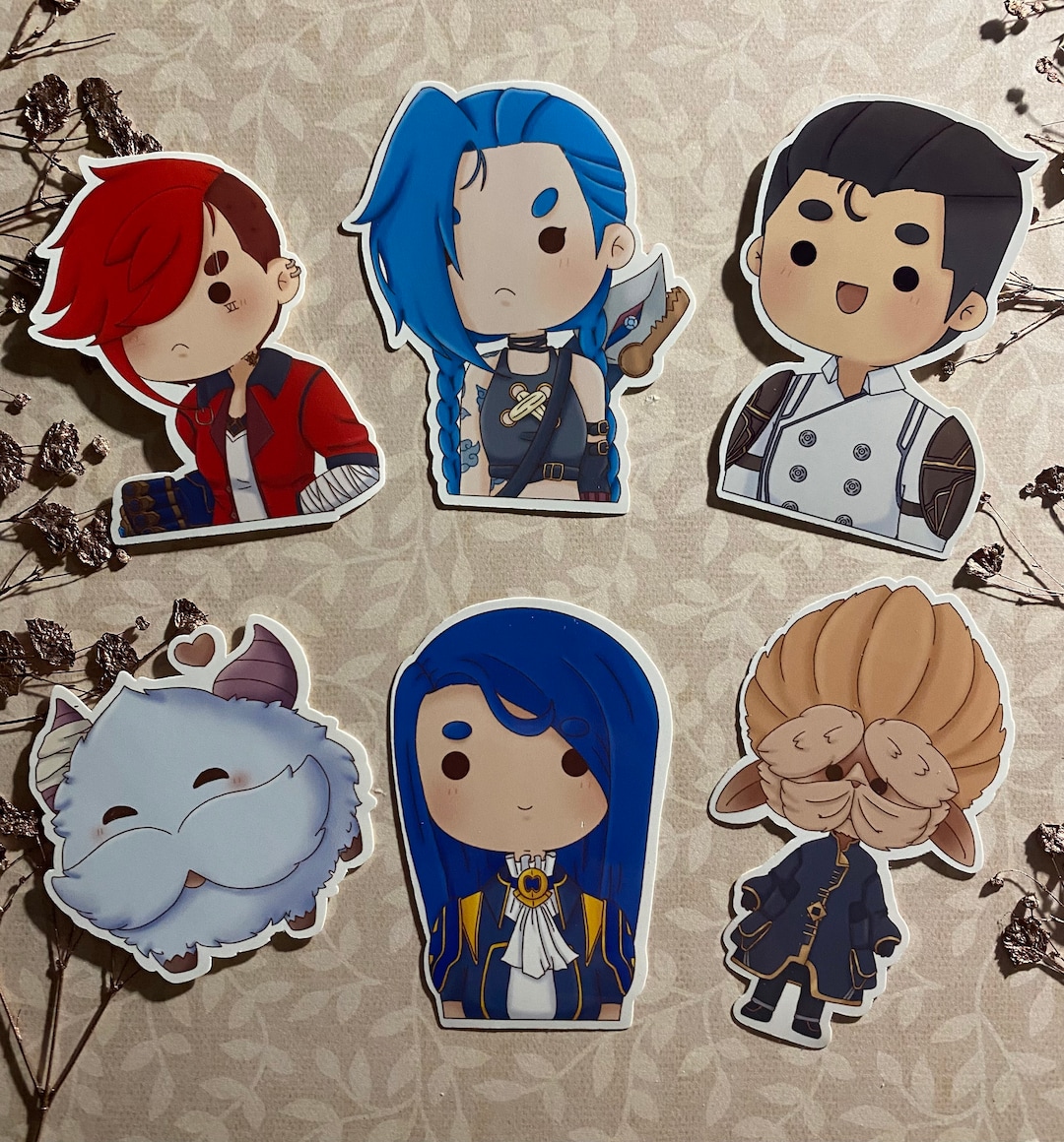 League of Legends Stickers || Arcane - Etsy