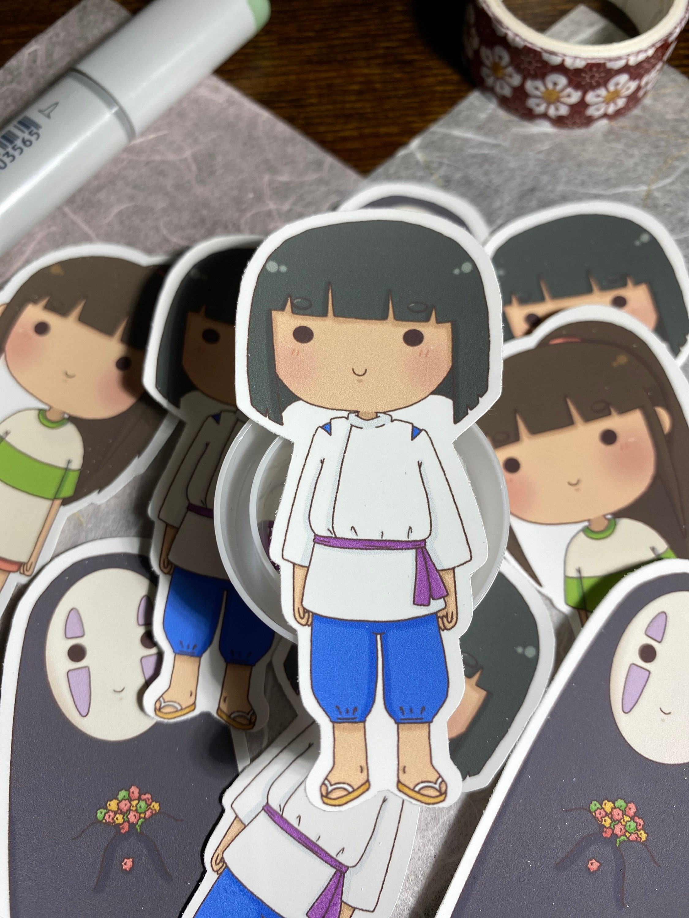 Anime Sticker Pack Chibi Sticker Set | Etsy