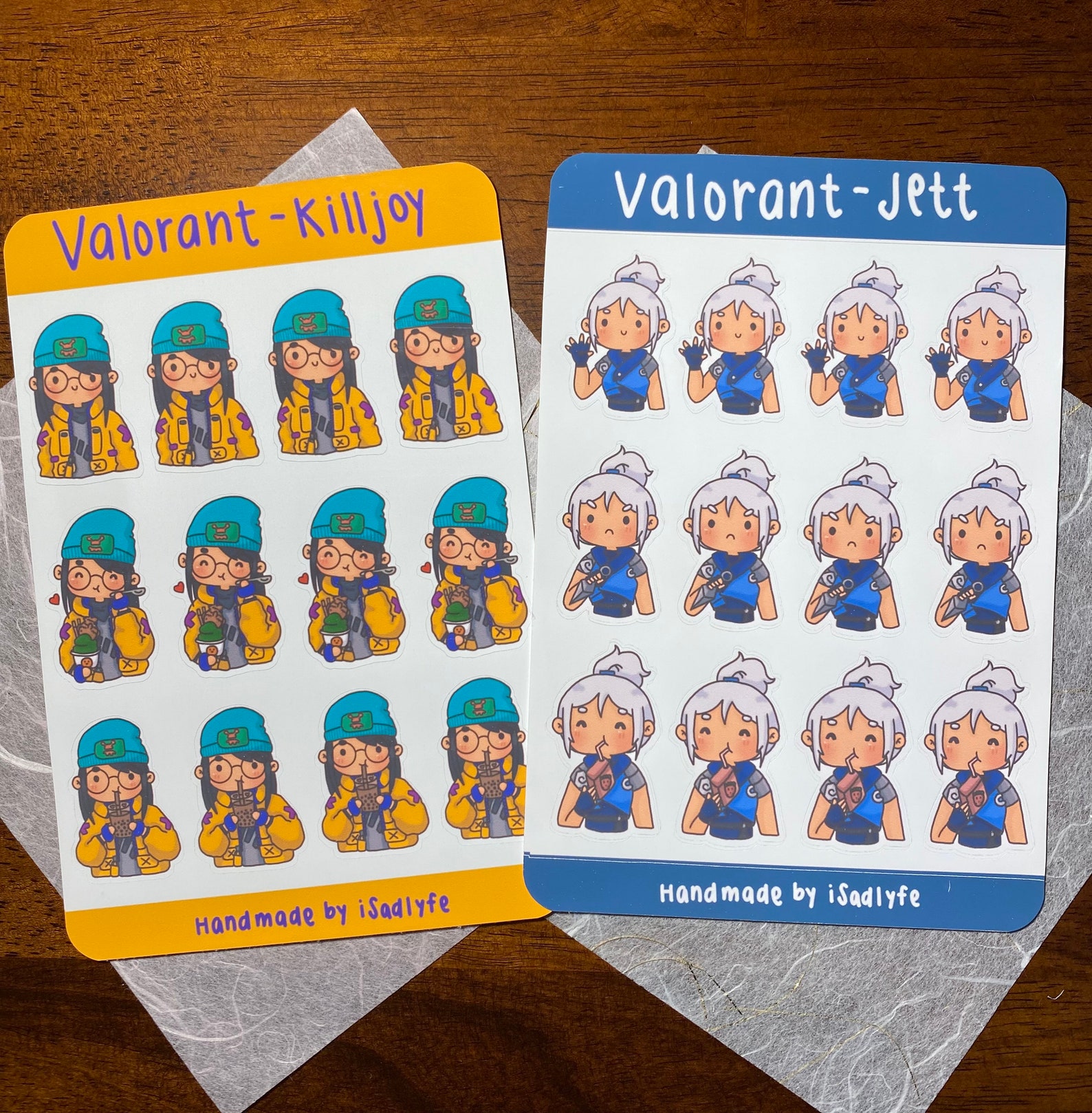 Valorant Sticker sheets | Etsy