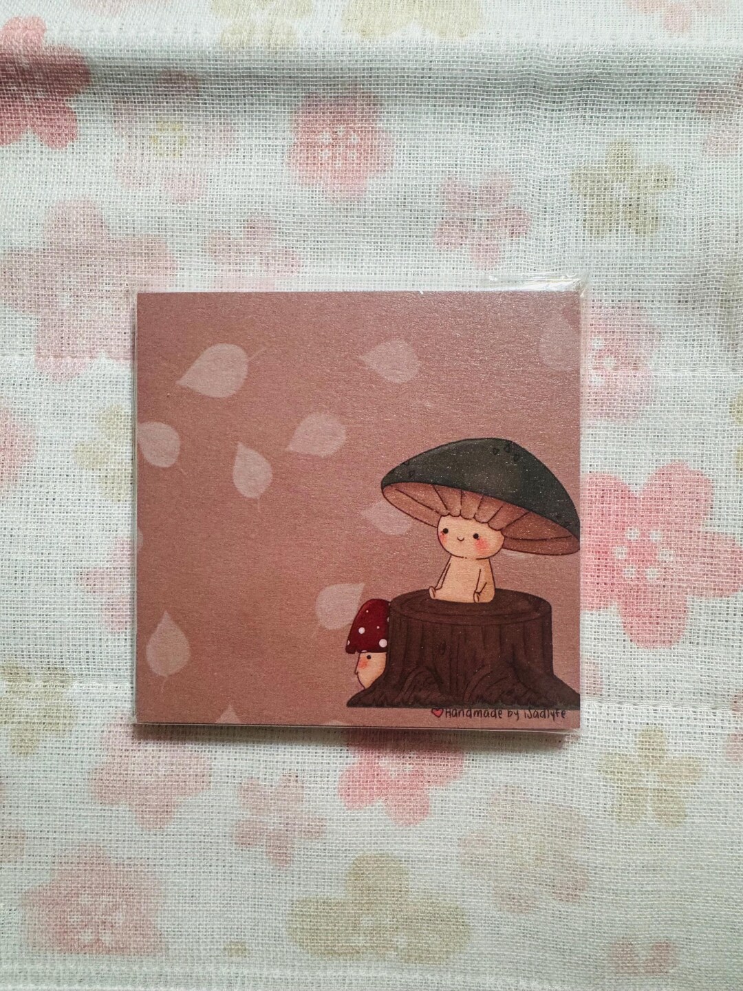 Edgar the Mushroom Post-it Note || Sticky Note - Etsy