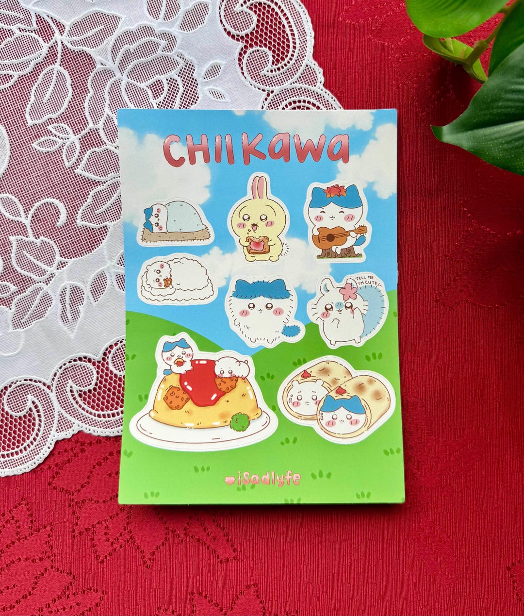 Chiikawa || Waterproof Sticker Sheet - Etsy