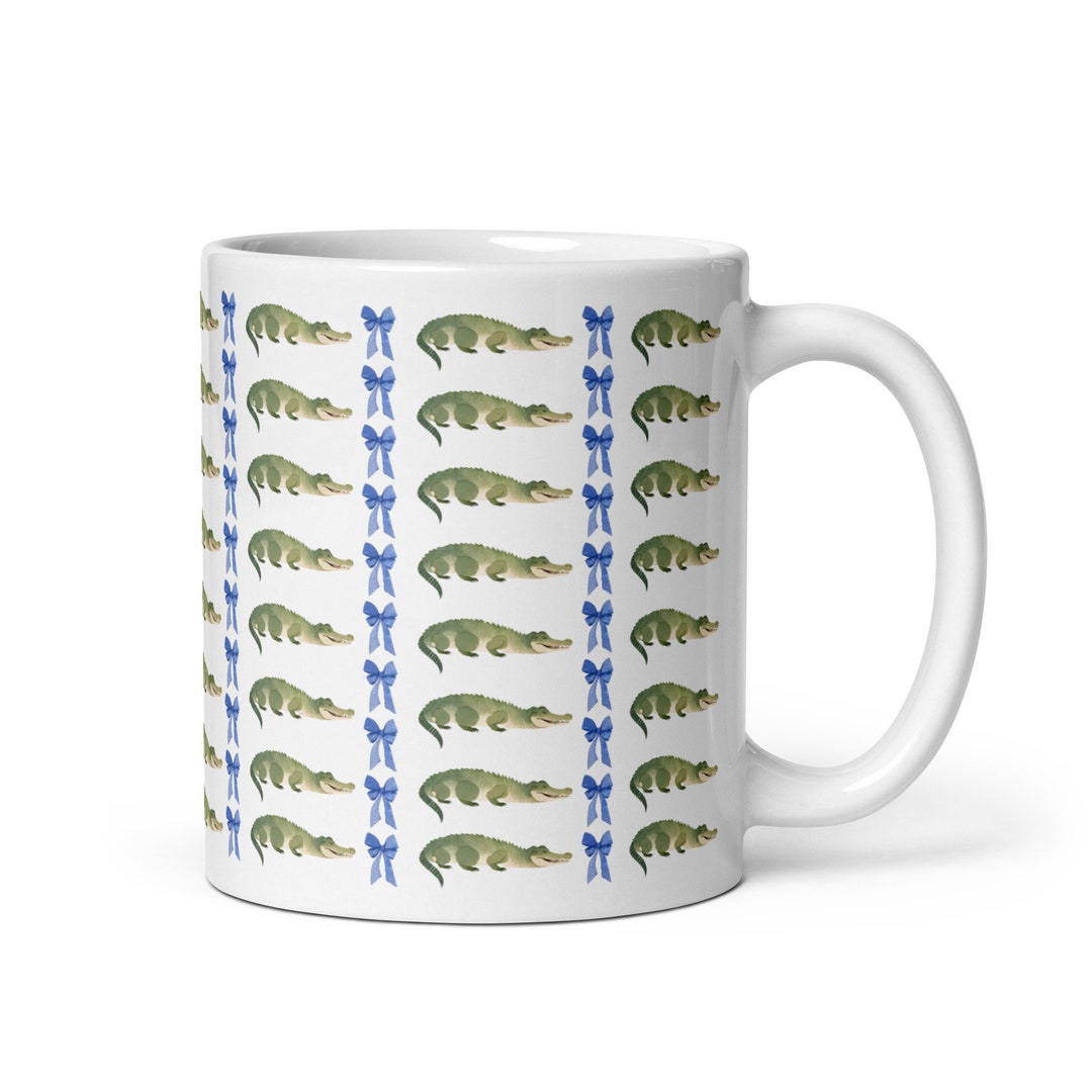 Florida Gators Mug, Girly Aesthetic, Preppy, Grandmillennial, Bows ...