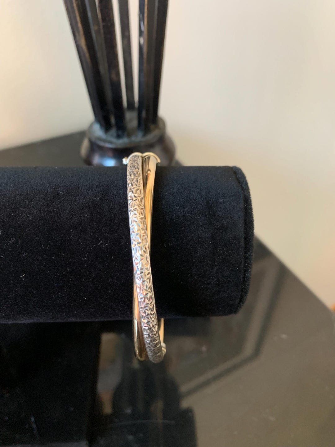 Vintage Overlapping 14K Gold Filled and 925 Sterling Stampedbangle ...