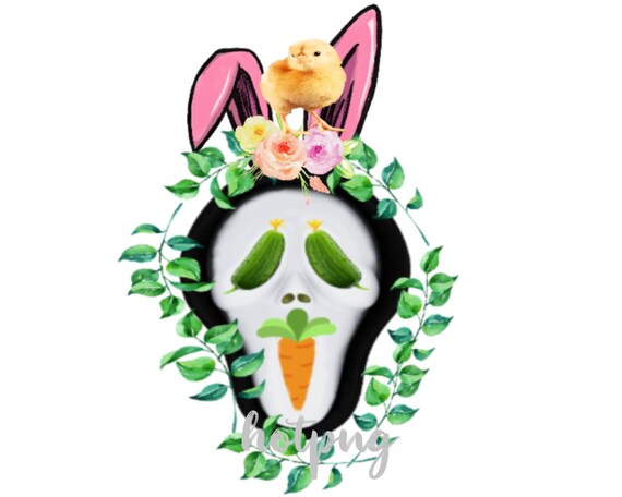 Scream Ghostface Easter Sublimation PNG Instant Download - Etsy