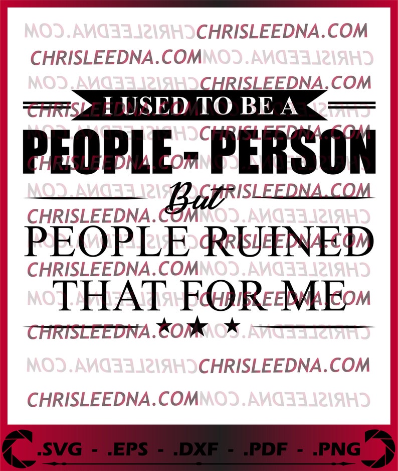 People Person SVG SVG Files for Cricut Tshirt Clothing - Etsy