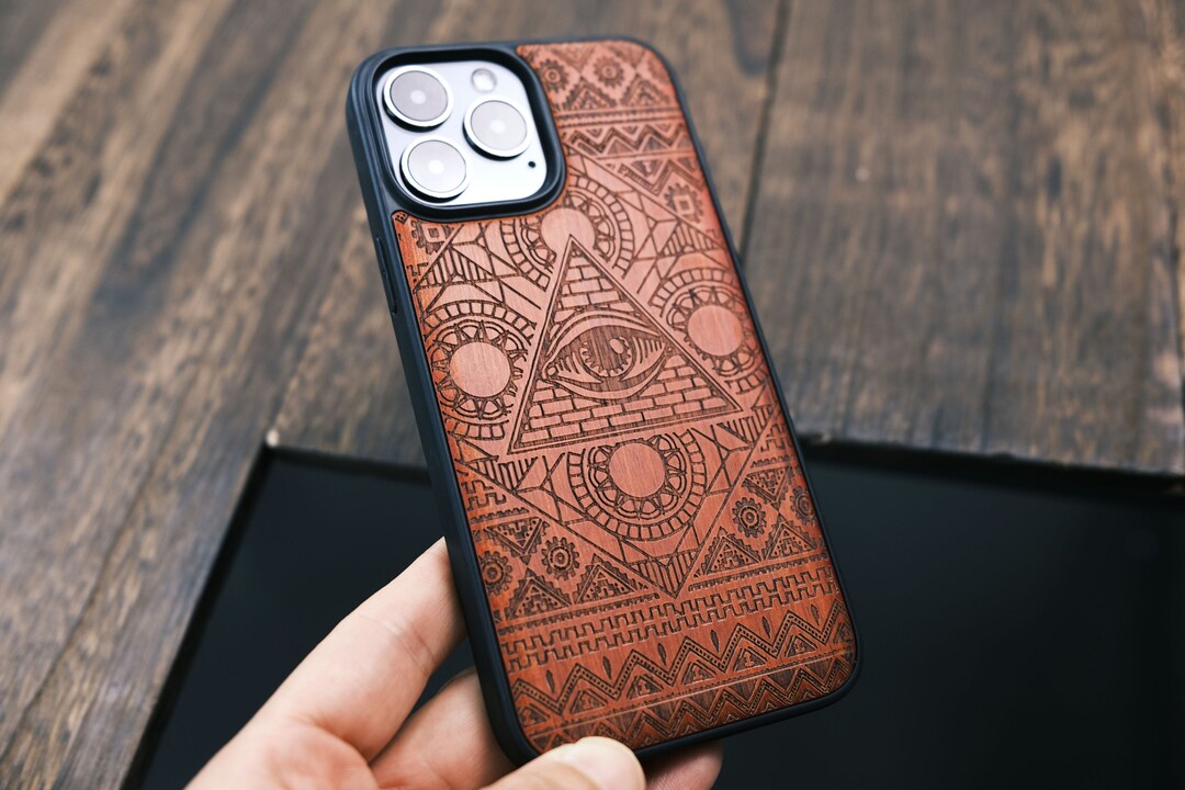 All-seeing Eye Art, Wood Case for Iphone, Samsung Galaxy and Google ...