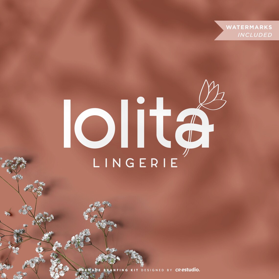 Packaging Design Premade Branding Kit Label Design Tissue - Etsy