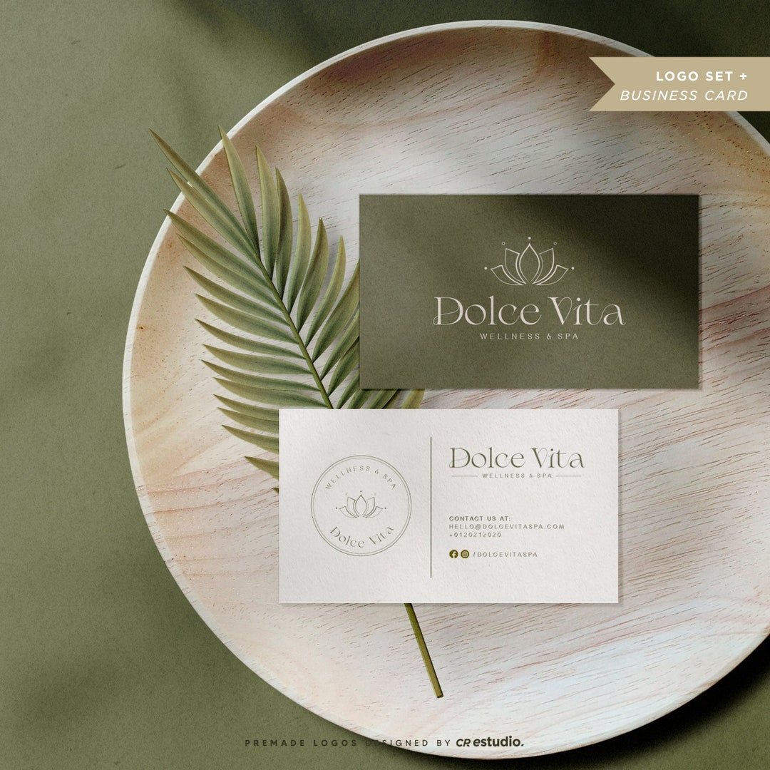 Lotus Logo Design, Branding Kit, Monogram, Beauty Logo, Business Logo ...