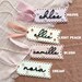Lacey Tag- Acrylic Basket Tag With Custom Name - Etsy