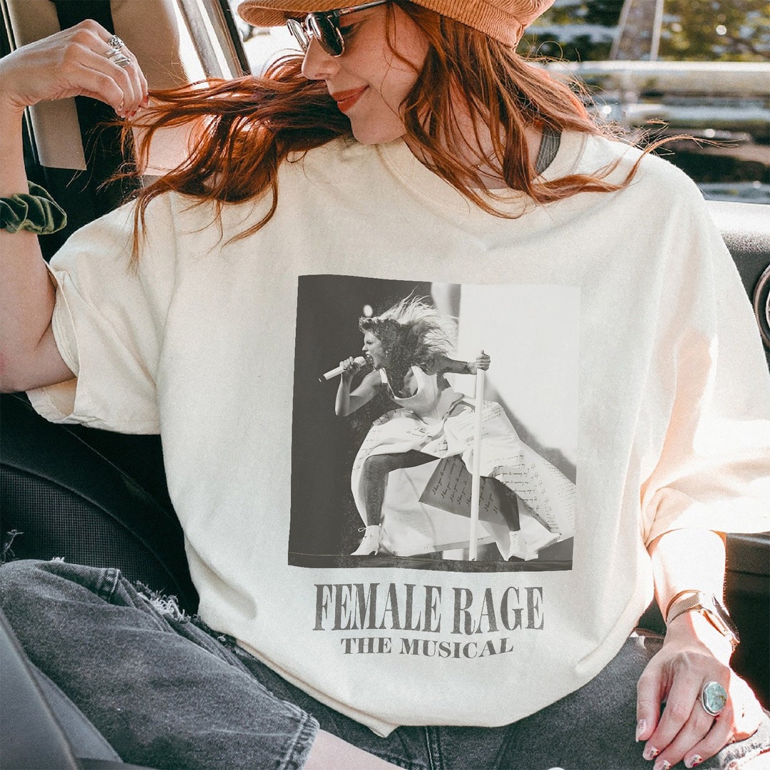 Female Rage the Musical Shirt, TS Paris Tour the Tortured Poets ...
