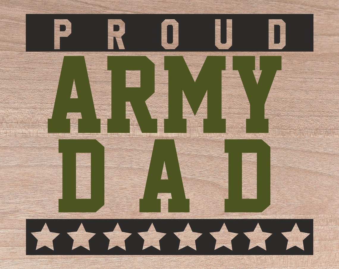 Proud army dad svg Army dad svg Army dad clipart Army dad | Etsy