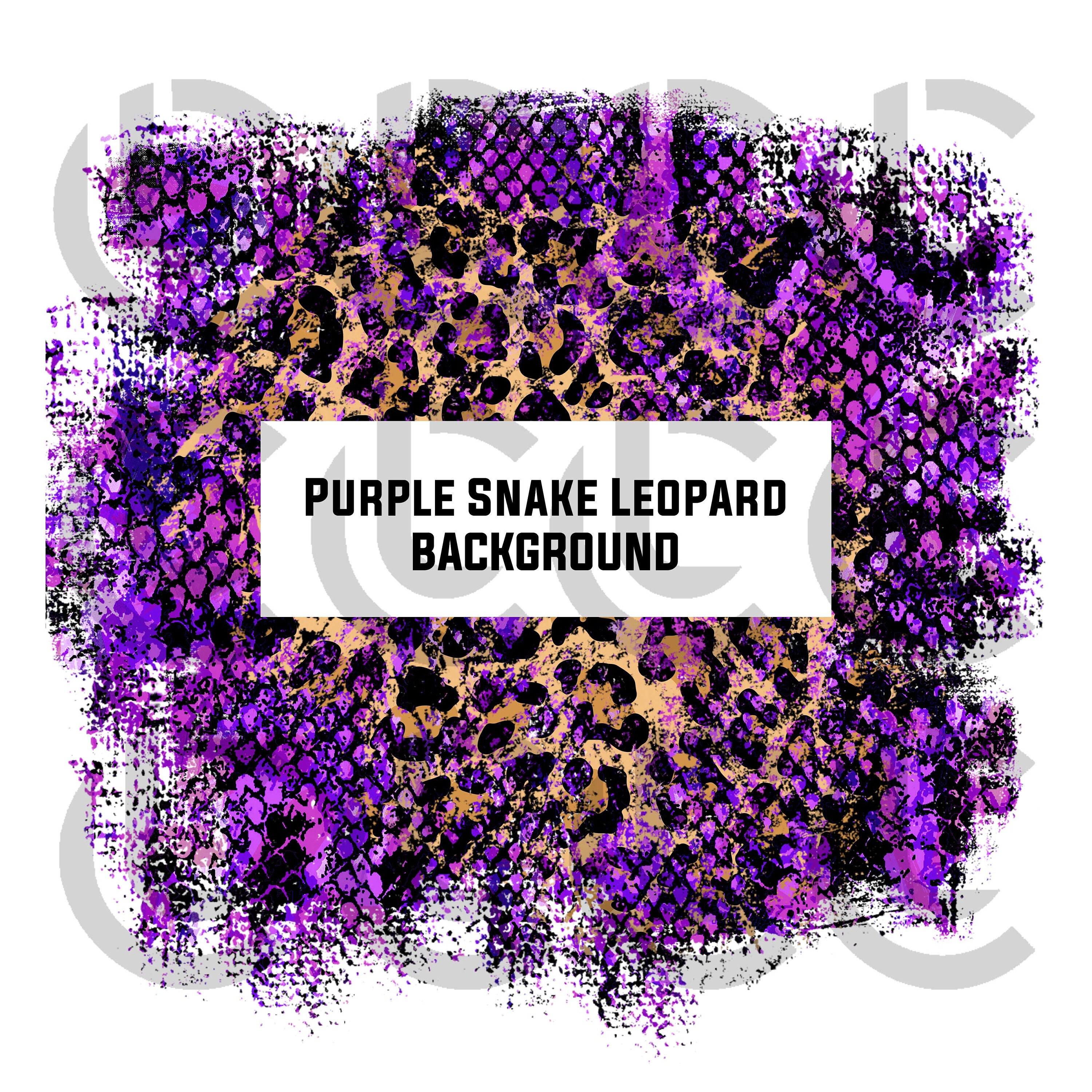 Purple Snake Clipart