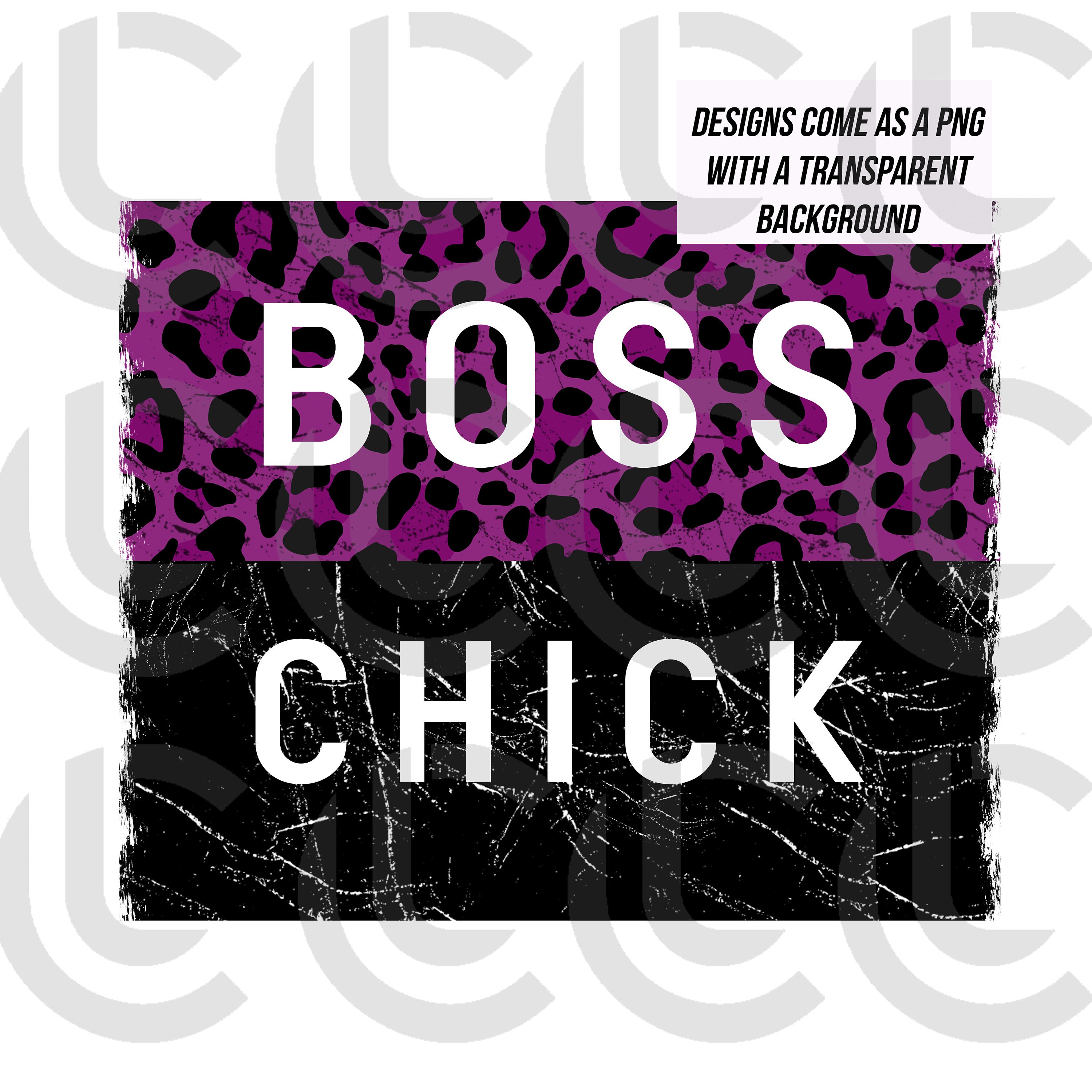 Boss Chick Sublimation Design Sublimation Background PNG File Digital ...