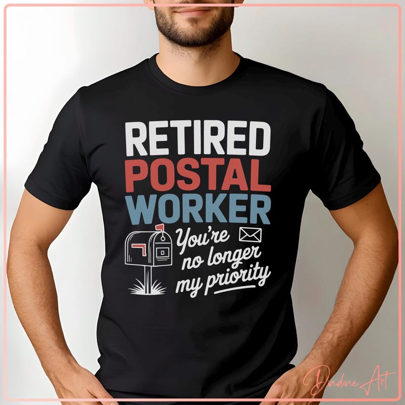 Postal Retirement - Etsy