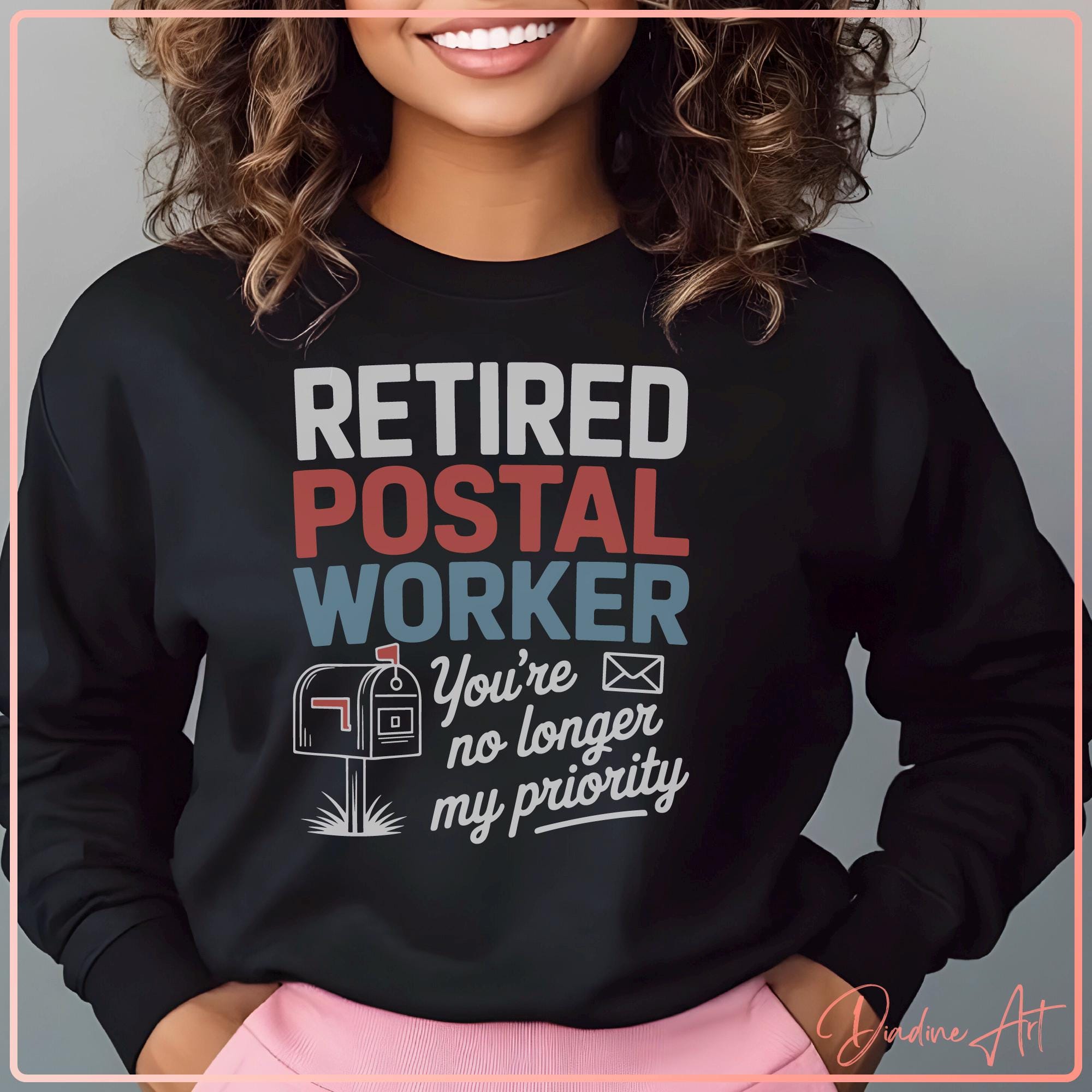 Retired Mail Carrier SVG PNG | Funny Postal Worker Retirement Quote ...