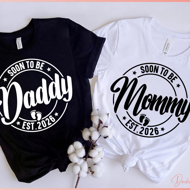 Mommy Daddy Est 2026 - Etsy