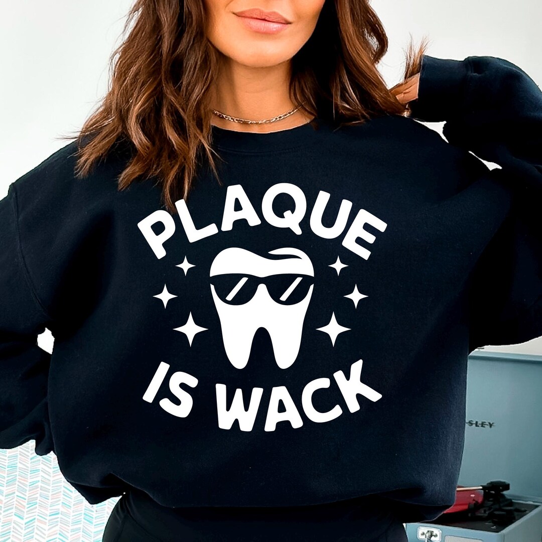 Plaque is Wack SVG PNG - Funny Dental Hygiene Digital Design for Cricut ...