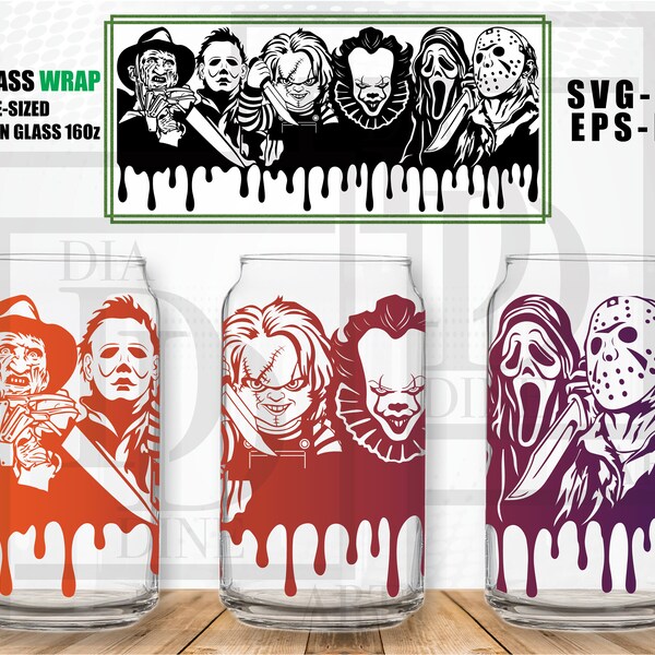 Can Glass Svg - Etsy