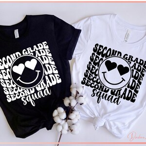 Second Grade Squad SVG PNG Back to School Svg 2nd Grade - Etsy