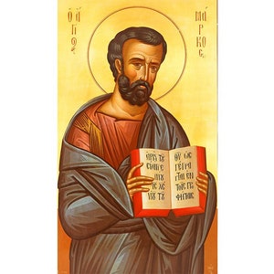 Apostle Mark, Saint Mark Orthodox Icon, Evangelist Apostle Saint Mark ...