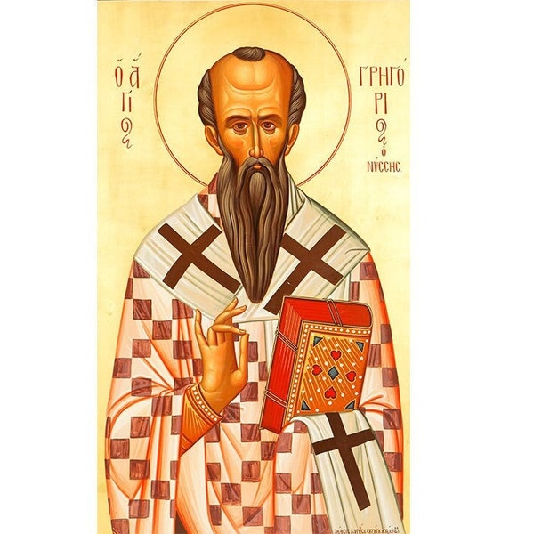 Saint Gregory of Nyssa Icon - Etsy
