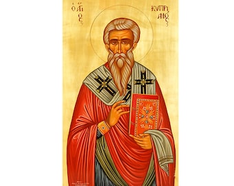 St. Cyprian Icon - Etsy