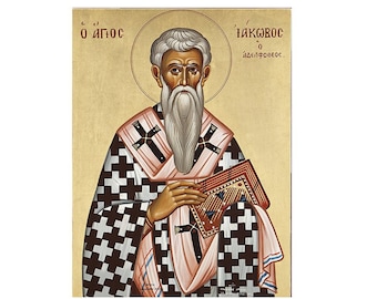 Saint James Orthodox Icon - Etsy