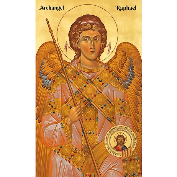 Archangel Raphael Art - Etsy