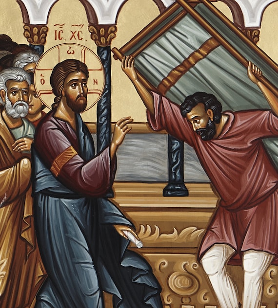 Jesus Healing Icon Byzantine Orthodox Art On X: "Christ Healing The
