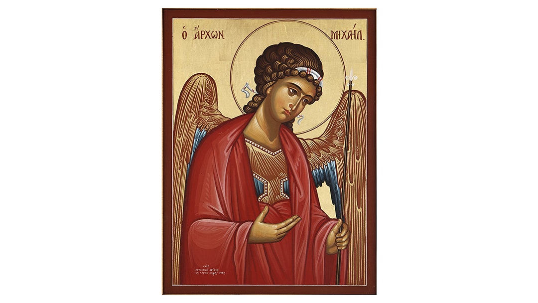 Archangel Michael Icon Saint Michael Holy Michael the - Etsy