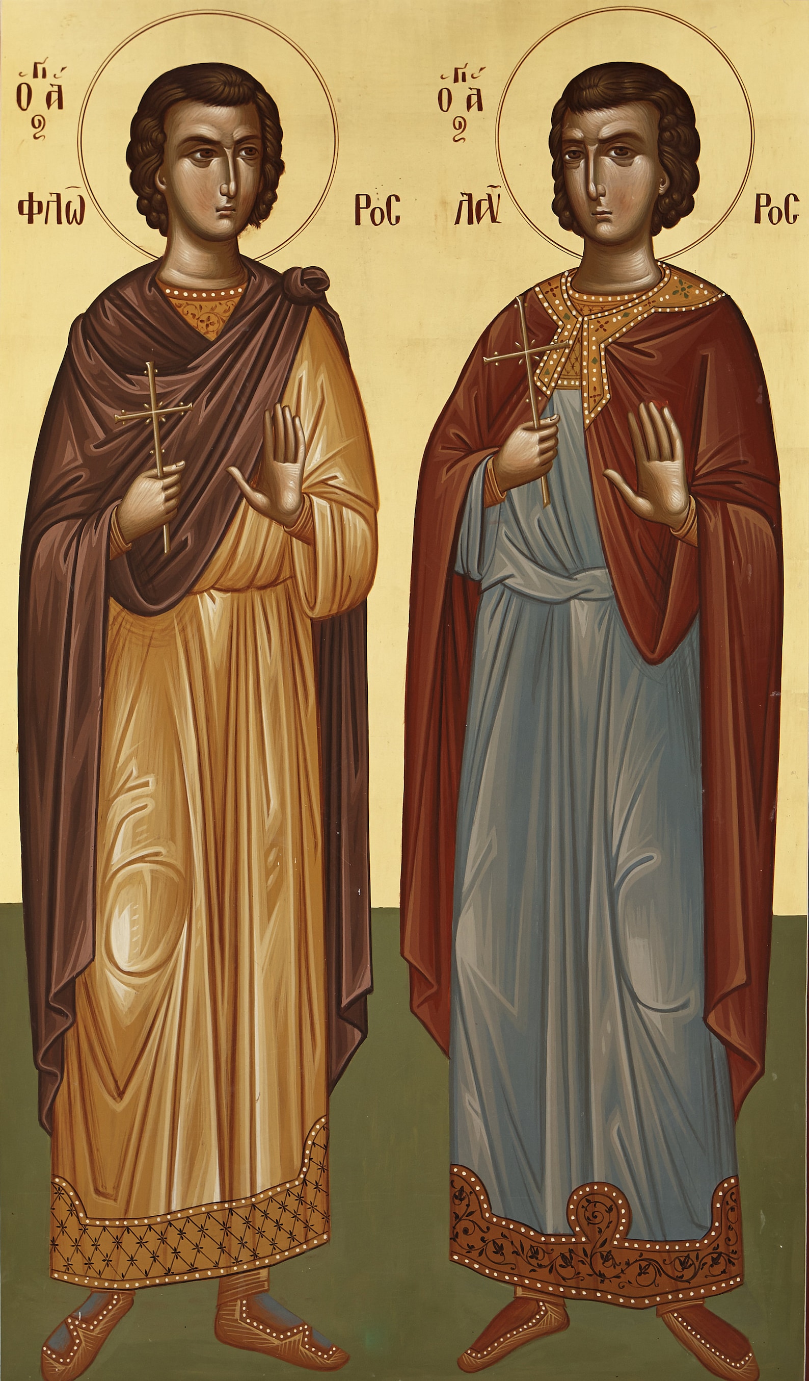 Saints Florus and Laurus St. Florus & Laurus icon Floros and | Etsy