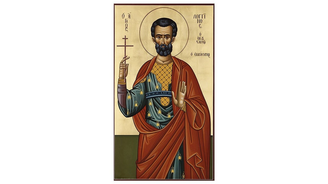 Saint Longinus the Centurion, Orthodox Icon St Longin the Centurion ...