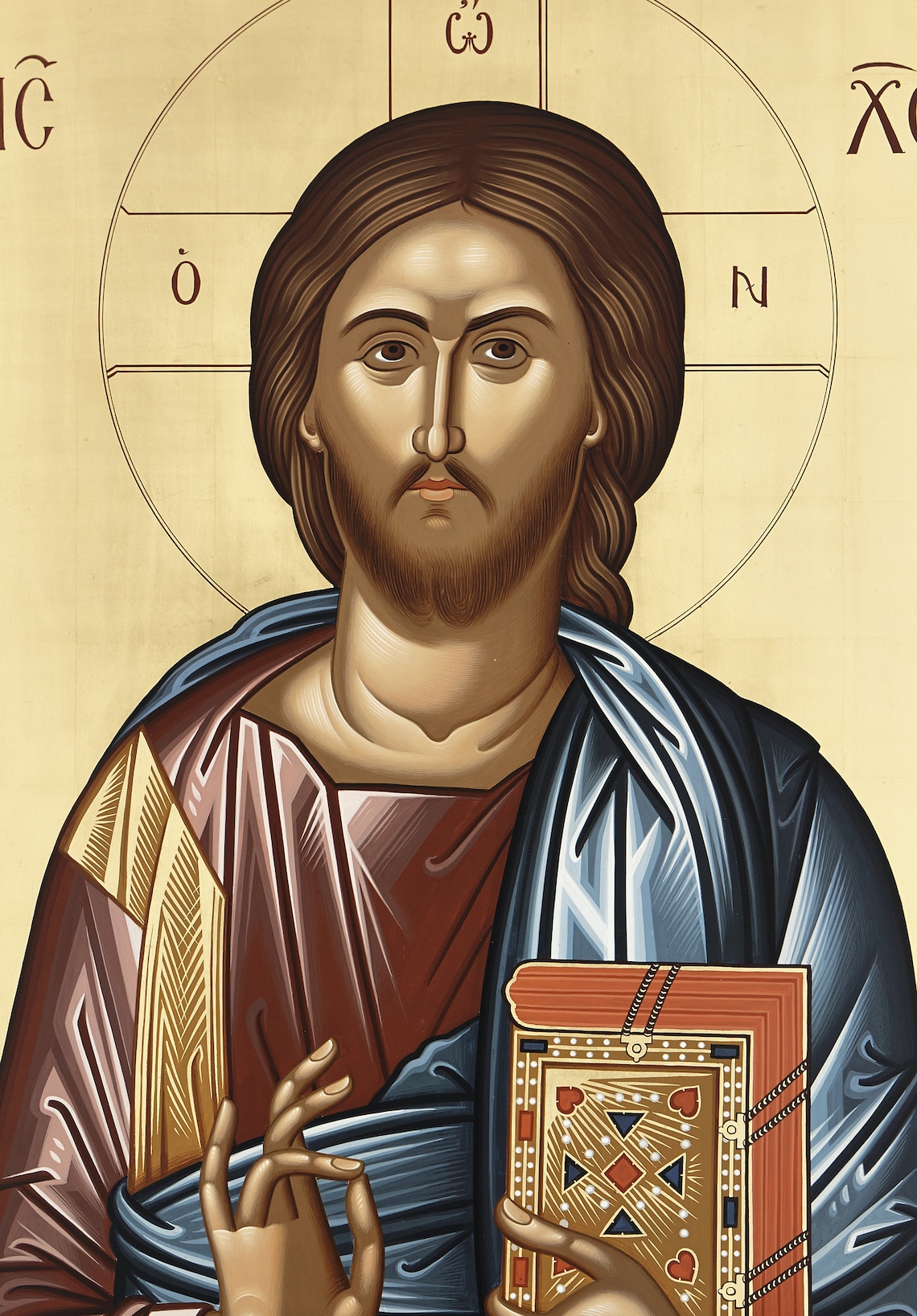 Pantokrator Jesus der Lehrer orthodoxe Ikone Jesus Christus | Etsy