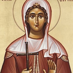 Saint Irene Orthodox Icon, Great Martyr Saint Irene of Thessaloniki ...