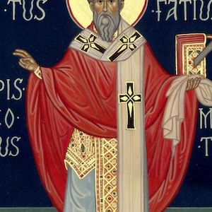 Saint Boniface, Saint Bonifatius Icon, Saint Boniface De Mayence ...