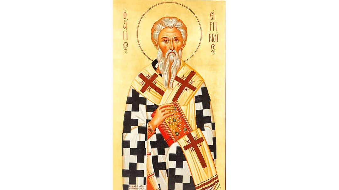 Saint Irenaeus Orthodox Icon, St Irenaeus of Lyon, St Irenaeus the ...