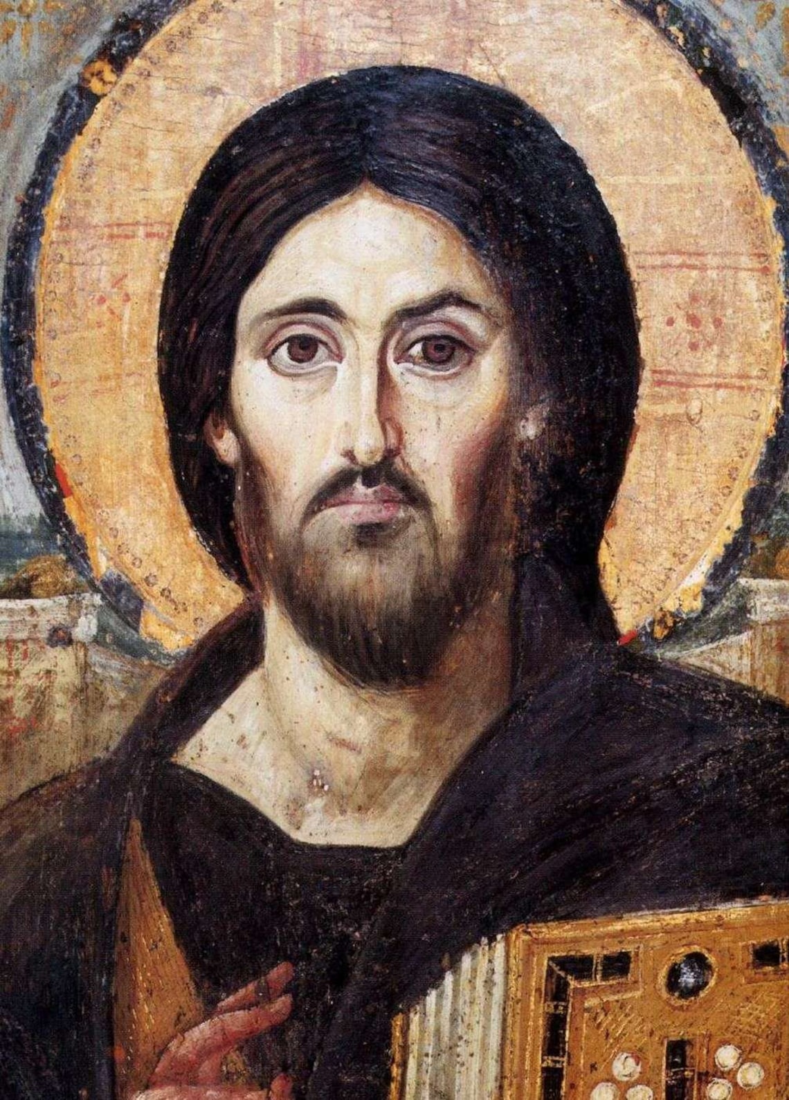 Christ Pantocrator of Sinai Jesus of Sinai Icon Jesus of - Etsy
