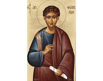 Apostle Philip Icon - Etsy
